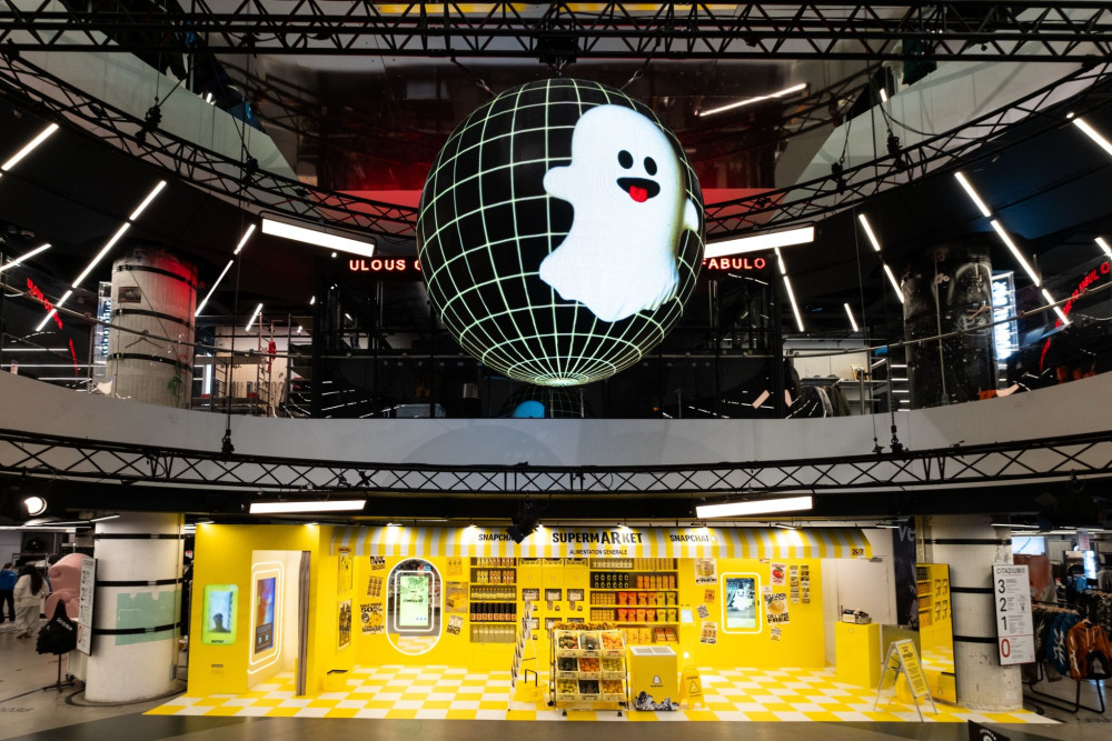 Citadium launches the first Snapchat pop-up store in France